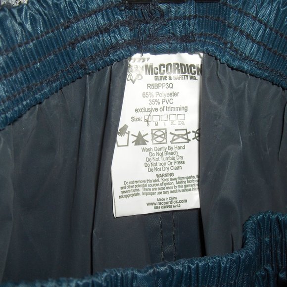 McCordick | Jackets & Coats | Rain Suit Measures 47 Chest 2838 Waist 28 ...